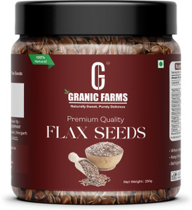GRANIC FARMS Premium Raw Flax Seeds, Healthy edible Seeds, Rich in ...