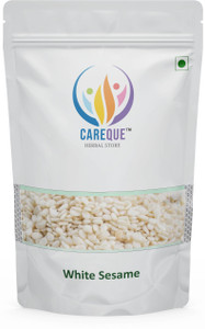 CareQue White Sesame Seed- Safed Til - Sesamum indicum-Edible Seed ...