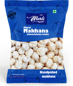 SHREE MURLI Regular Lotus Seed Pop/Gorgon Nut Puffed Kernels (Phool ...