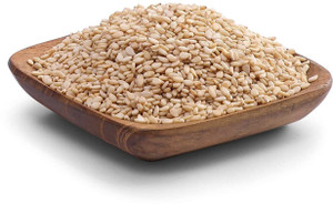 Dry Fruit Hub Raw Sesame Seeds 1kg Safed Til Natural White Sesame Seeds ...