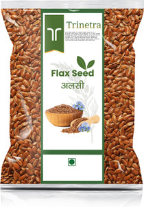 Trinetra Flax Seed / Alsi 2Kg (Packing) Brown Flax Seeds Price in India ...