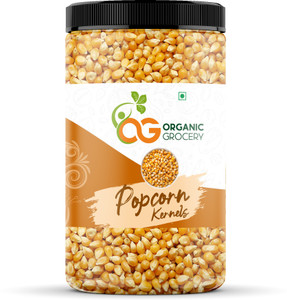 Organic Grocery Popcorn Kernels Seeds & 100% Popping Kernels 500g ...