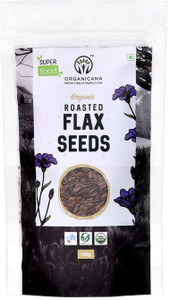 Organicana Roasted Flax Seeds Roasted Flax Seeds Price in India - Buy ...