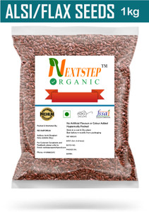 NEXTSTEP ORGANIC Premium Quality Alsi Seeds 1000g | Brown Flax Seeds ...