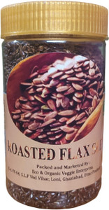 Eco nutrient 500 Gram 2 Pack Roasted Flax Seed Roasted Flax Seeds Price ...
