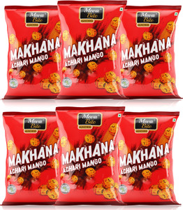 MevaBite Achari Mango Makhana Roasted In Olive Oil - Flavored Makhana ...