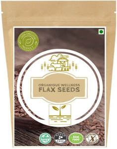 OrganiqueWellness Authentic Flax Seeds loaded With Nutrients (Pack of ...