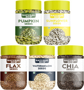 Natural Hub Combo of All Edible Seeds Each 100g Pumpkin Seeds ...