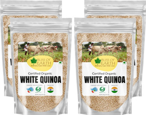 Bliss of Earth USDA Certified Combo Of Organic White Quinoa Raw ...