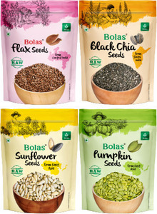 Bolas Chia + Flax + Sunflower + Pumpkin Combo Mixed Seeds Price in ...