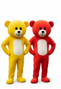 COSTUMEKING Combo Premium Quality Cute Yellow and Cute Red taddy beer ...