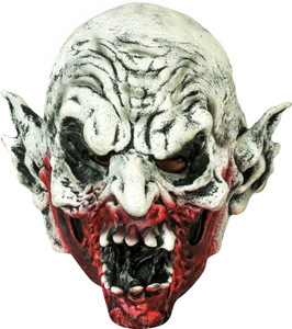 Brown Leaf Halloween Vampire Zombie Mask Monster Devil Mask Latex ...