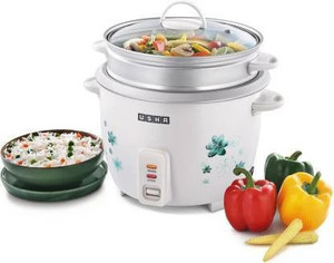 USHA RC18GS2 Electric Rice Cooker with Steaming Feature Price in India ...