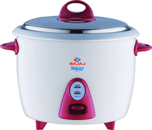 BAJAJ NEW RCX 3 Electric Rice Cooker with Steaming Feature Price in ...