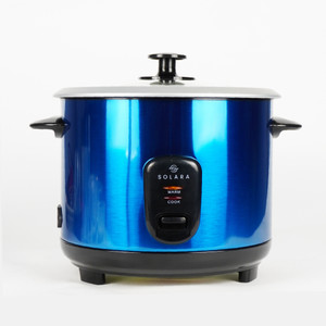 Solara Automatic Electric Cooker 1.5 litre with Steam & Rinse Basket ...