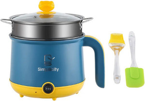 SK RAYAN 3-In-1 600W Multi Cooker with Stainless Steel Steamer, 1.8 L ...