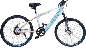 Monk electric bicycle MONK SILVER ELECTRIC BICYCLE 26 inches Single ...