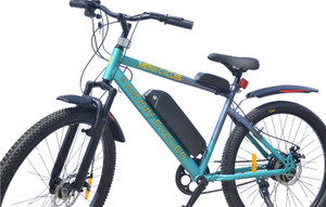 MONKCYCLES MONK1 26 inches Single Speed Lithium-ion (Li-ion) Electric ...