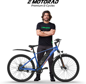 EMotorad Legend 07_Bleed Blue 27.5 inches Single Speed Lithium-ion (Li ...