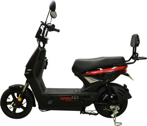 Green Sunny Plus Black 80KM Range 10 inches Single Speed Lithium-ion ...