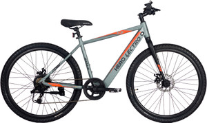 Hero Lectro C7 - Grey 27.5 inches 7 Gear Lithium-ion (Li-ion) Electric ...