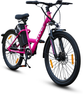 Motovolt Kivo Easy Standard Normal Range Pink 26 inches Single Speed ...