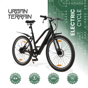 Urban Terrain Bolton 27.5T For Men/Women Ages 15+ Range 20+km |5.2 Ah ...