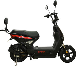 Green Sunny Plus Black 40KM Range 10 inches Single Speed Lead-acid (SLA ...