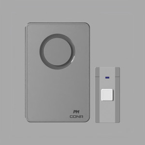 PM Cona Silver 3221 D.C. Wireless Door Bell with 32 melodies Wireless ...