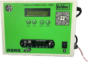 Beldoe Digital Bell Timer System with Bluetooth Support & Metal Speaker ...