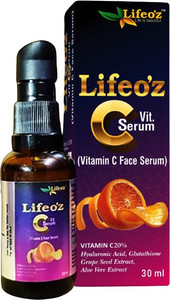 Lifeoz Vitamin C Serum VCRM-76 Facial Cleanser System & Brush Price in ...
