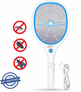 Make Ur Wish High Range Mosquito Racket/Bat with Torch with Wire ...