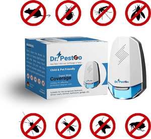 RAMILOO Ultrasonic Electric Pest Lizard, Rat, Cockroach, Mosquitoes ...