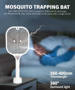 Pest Reject Anti-Mosquito Racket / Rechargeable Insect Killer Bat ...