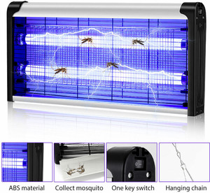 Keekos Large Mosquito Zapper Commercial Electronic Fly Bug Insect ...