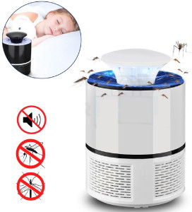 ZVR Electric Shock Light Pest Control Mosquito Killer Lamp Fly Mute LED ...