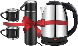 OTC Combo of Electric Kettle & Thermo Vaccum Flask Set (Insulated,500ML ...
