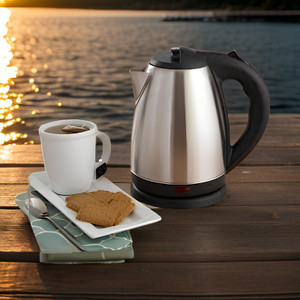 GUGGU D24_Kettle Extra Large Stainless Steel Electric Kettle with Auto ...