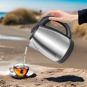 GUGGU W70_Kettle Extra Large Stainless Steel Electric Kettle with Auto ...