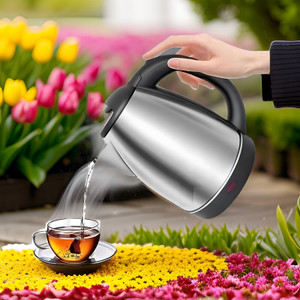 GUGGU Z43_Kettle Extra Large Stainless Steel Electric Kettle with Auto ...