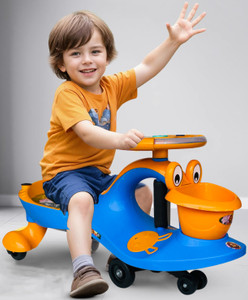 Wishmaster Panda Car Magic Steering Swing Rideon for kids twister ...