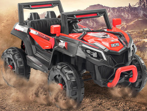 Wishmaster Big car electric kids toy for children Jeep Battery Operated ...