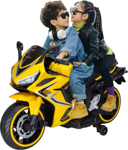 Wishmaster Big Size 2 Seater Bike 4 - 13 Years Kids | Jumbo Motorbike ...
