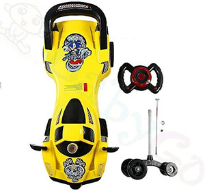 Myhoodwink Kids magic car, ride on musical Car Non Battery Operated ...