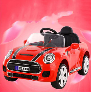SHAKYA WORLD Mini Cooper Rechargeable Battery Operated Ride on Kids Car ...