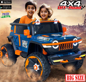 Wishmaster Big Jumbo Size 4x4 Off-Road Electric Car With Openable Doors ...