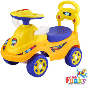 Little Funky ScoobyDooby Baby Rideon with Music, Toy Storage and Back ...