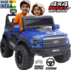 Wishmaster 4x4 Pobo Kids Driving Car With Remote , Mobile App + Manual ...