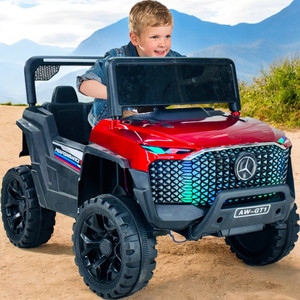Wishmaster 4x4 Electric Battery Car With Baby Driving + Parents Remote ...