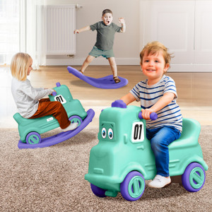 R for Rabbit Rock N Ride Push Ride-on for Kids with Injury Free Round ...